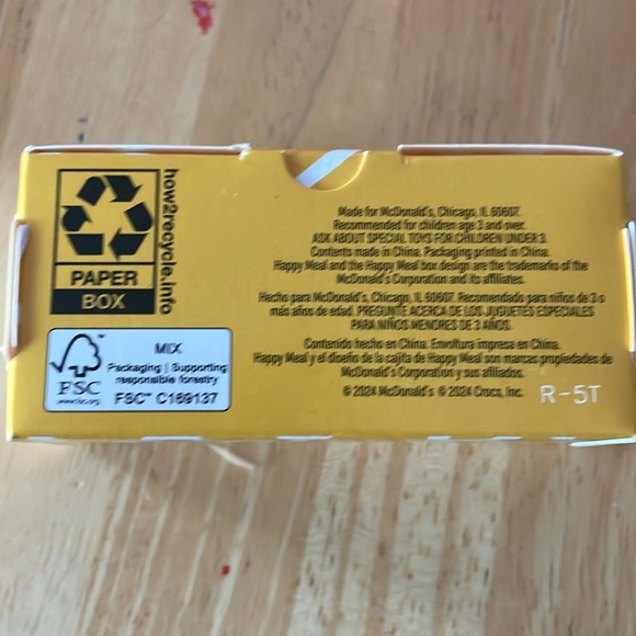 McDonald's | Toys | 224 Mcdonalds Happy Meal Scribbles Croc Toy Nib ...